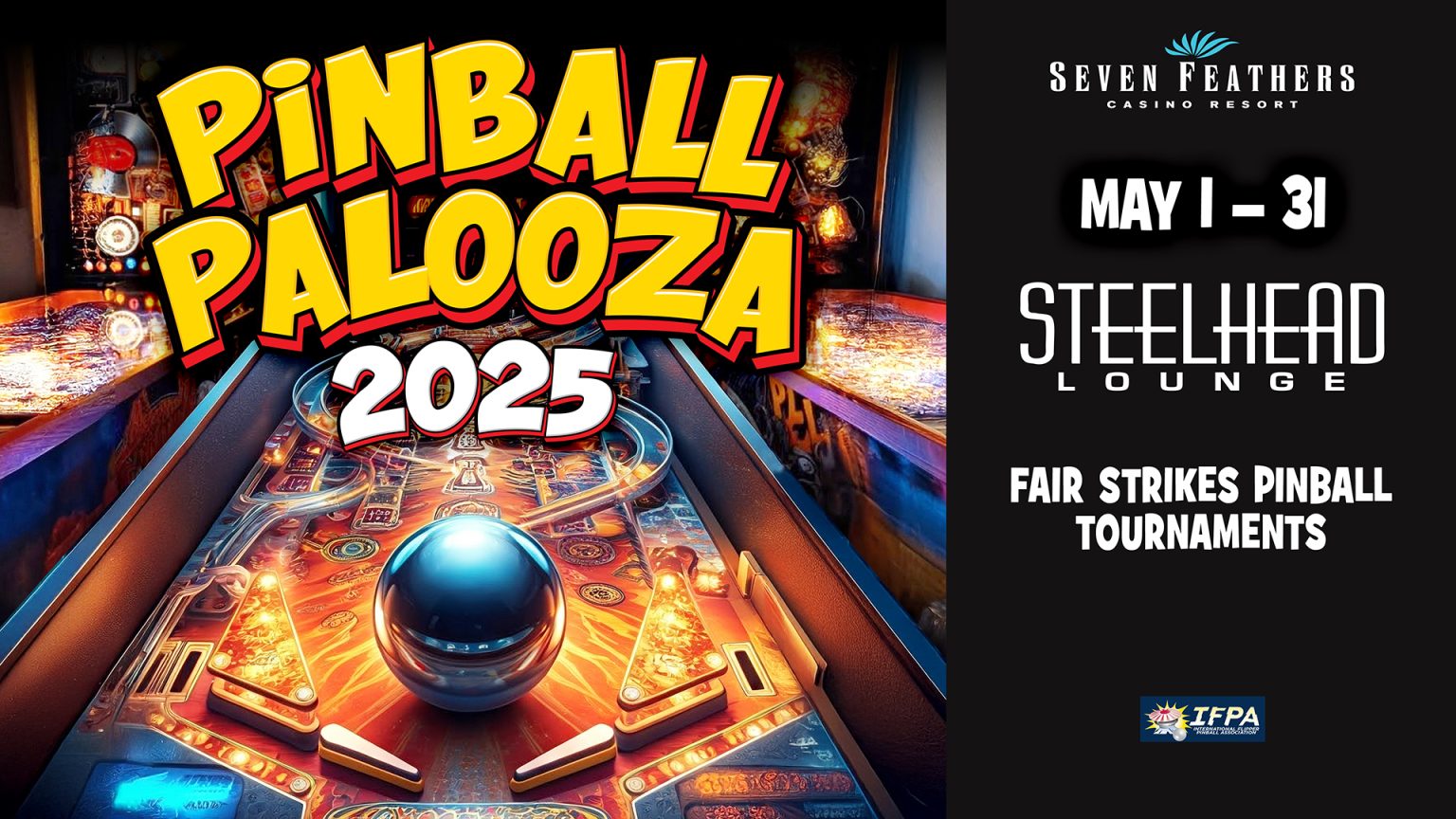 Events from May 7 – July 9 › Entertainment › – Seven Feathers Casino